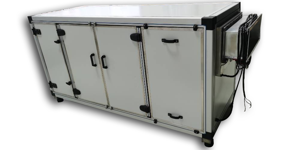 Welltech HVAC AHU CO2 purifier, CO2 filtering system, Office CO2 purifier